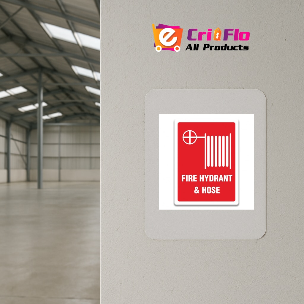 Indicator FIRE HYDRANT HOSE SIGN, Sticker autocolant, Cri-Flo ...