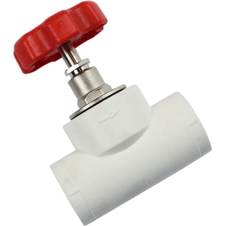 Robinet de trecere PPR cu ventil / rozeta diametru 20 mm - eMAG.ro