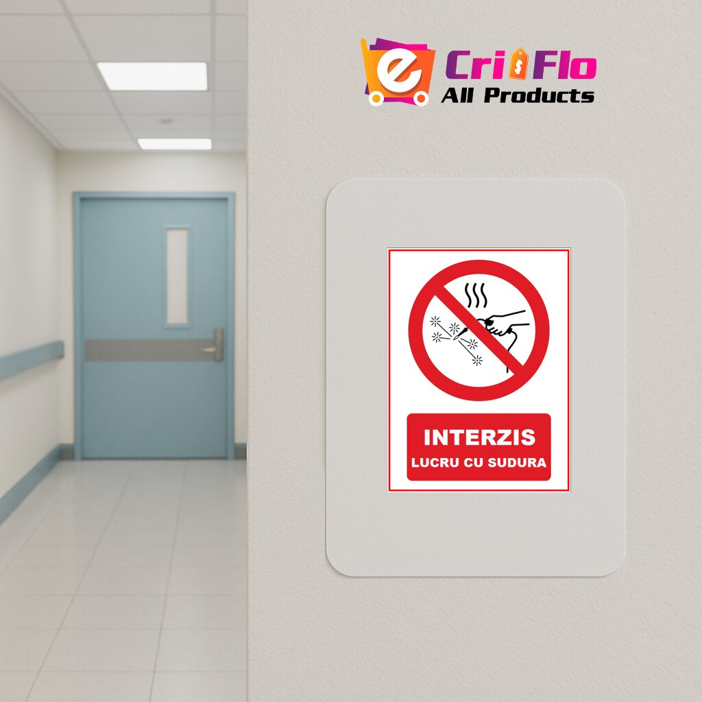 Indicator Interzis lucru cu sudura, Sticker autocolant, Cri-Flo ...