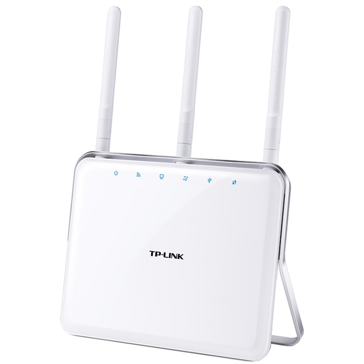 Router wireless AC1750 TP-Link Archer C8, Beamforming, Gigabit, Dual ...