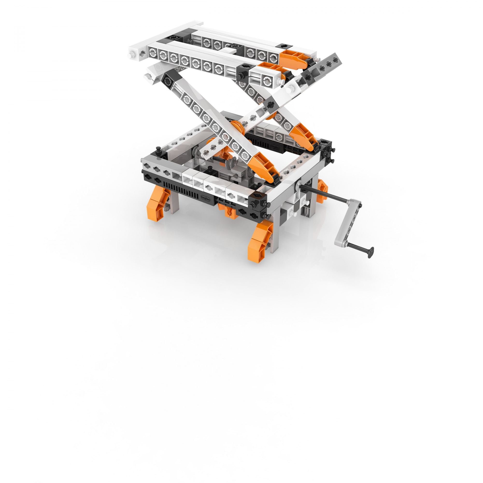 Joc de constructie educativ, ENGINO Descoperind STEM - MECANICA: Roti ...