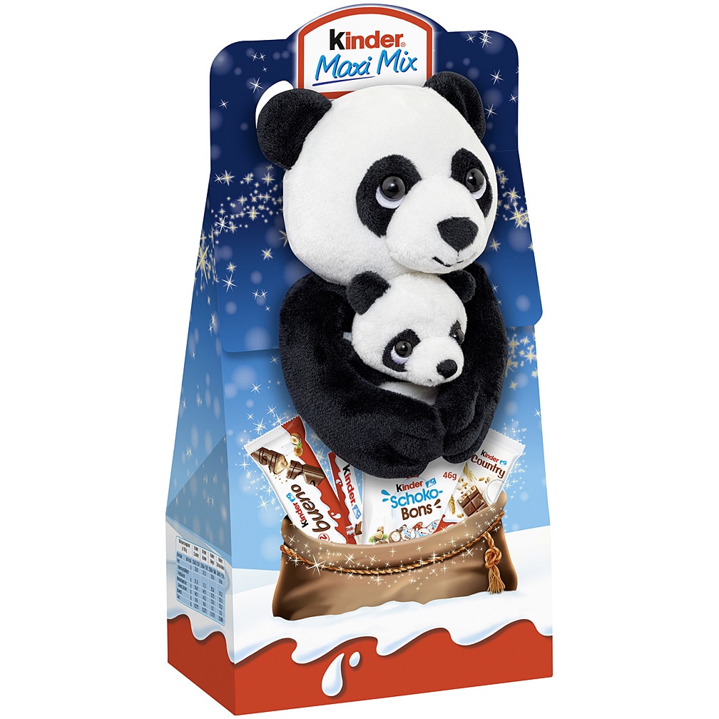 Pachet ciocolata Kinder, diverse sortimente, Kinder Maxi Mix Plush ...