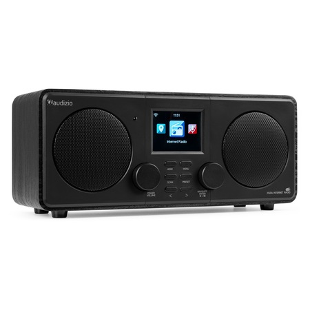 Radio internet, 50W, Bluetooth/USB/FM/DAB+/Wi-Fi, negru, Audizio FOZA ...