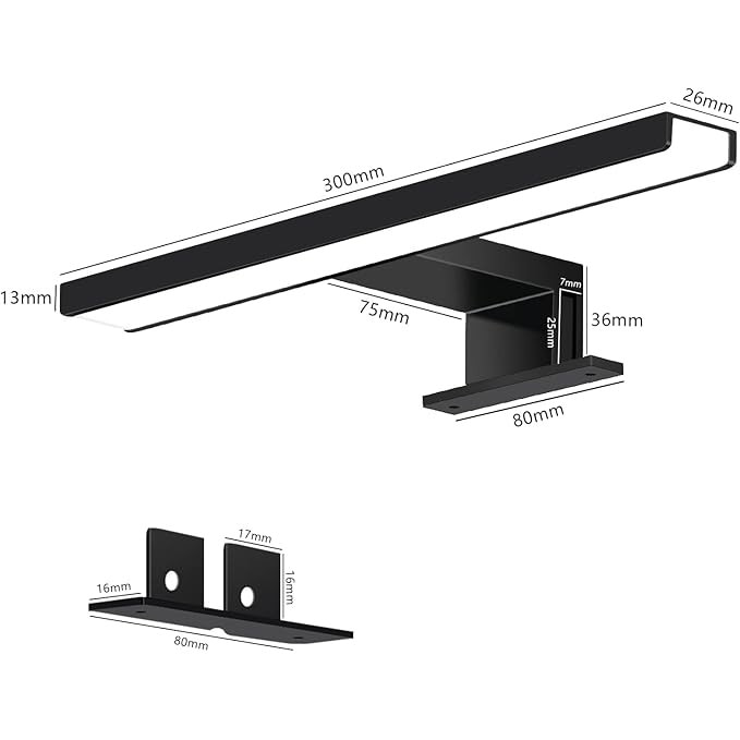 Aplica LED 5W, aplica led baie, led oglinda, aplica baie, baie iluminat ...