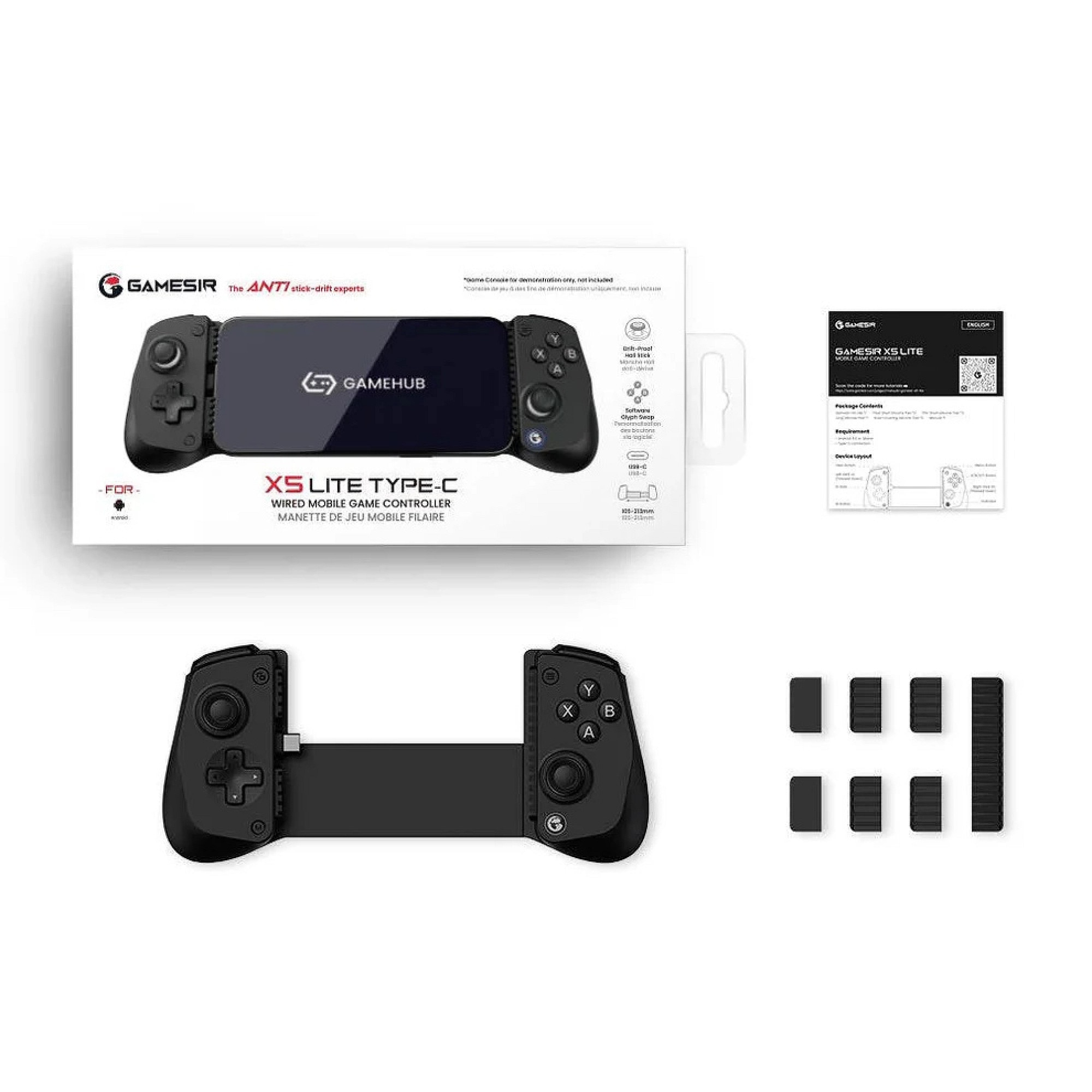 Controller Mobil Gaming GameSir X5 Lite pentru Android / iOS (iPhone 15 ...