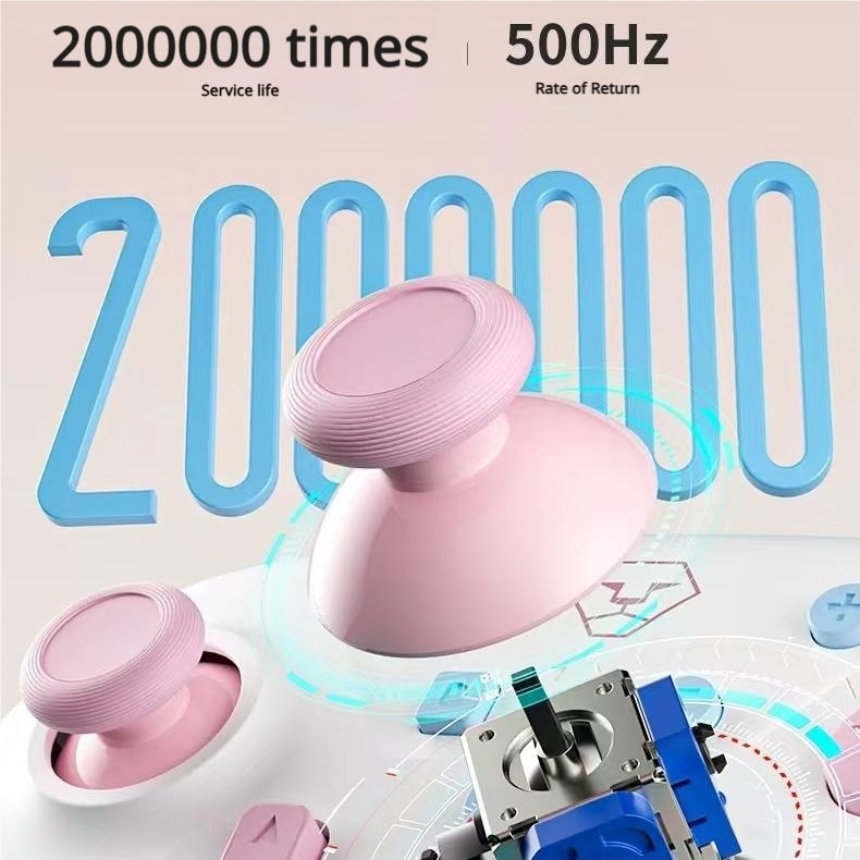 Безжичен геймпад за, Bluvista, Nintendo Switch2/PC/Android/IOS Ultimate 2C Bluetooth контролер ...