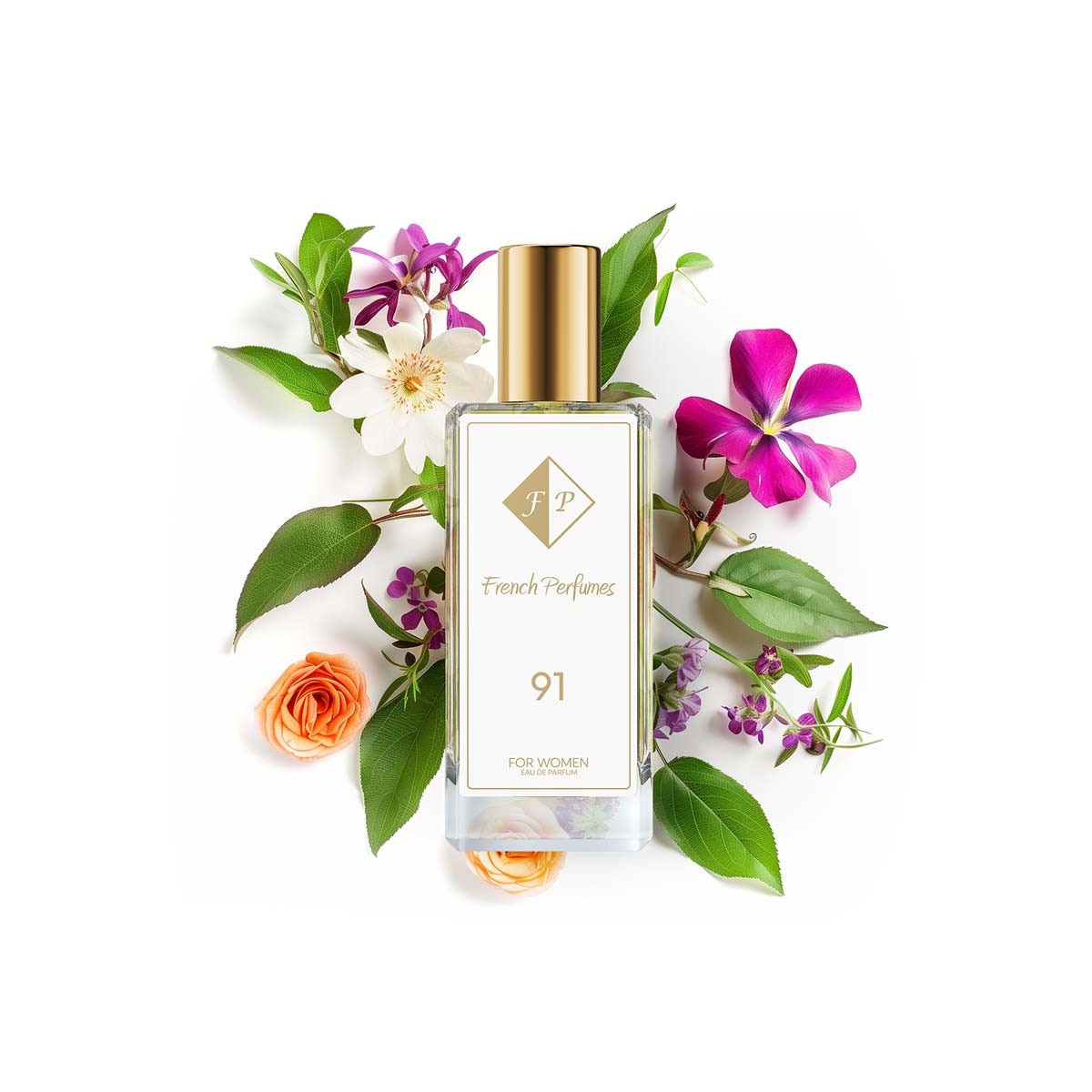 Parfumuri de dama, French Perfumes, NO. 91, Apa de Parfum Florala, 60 ...