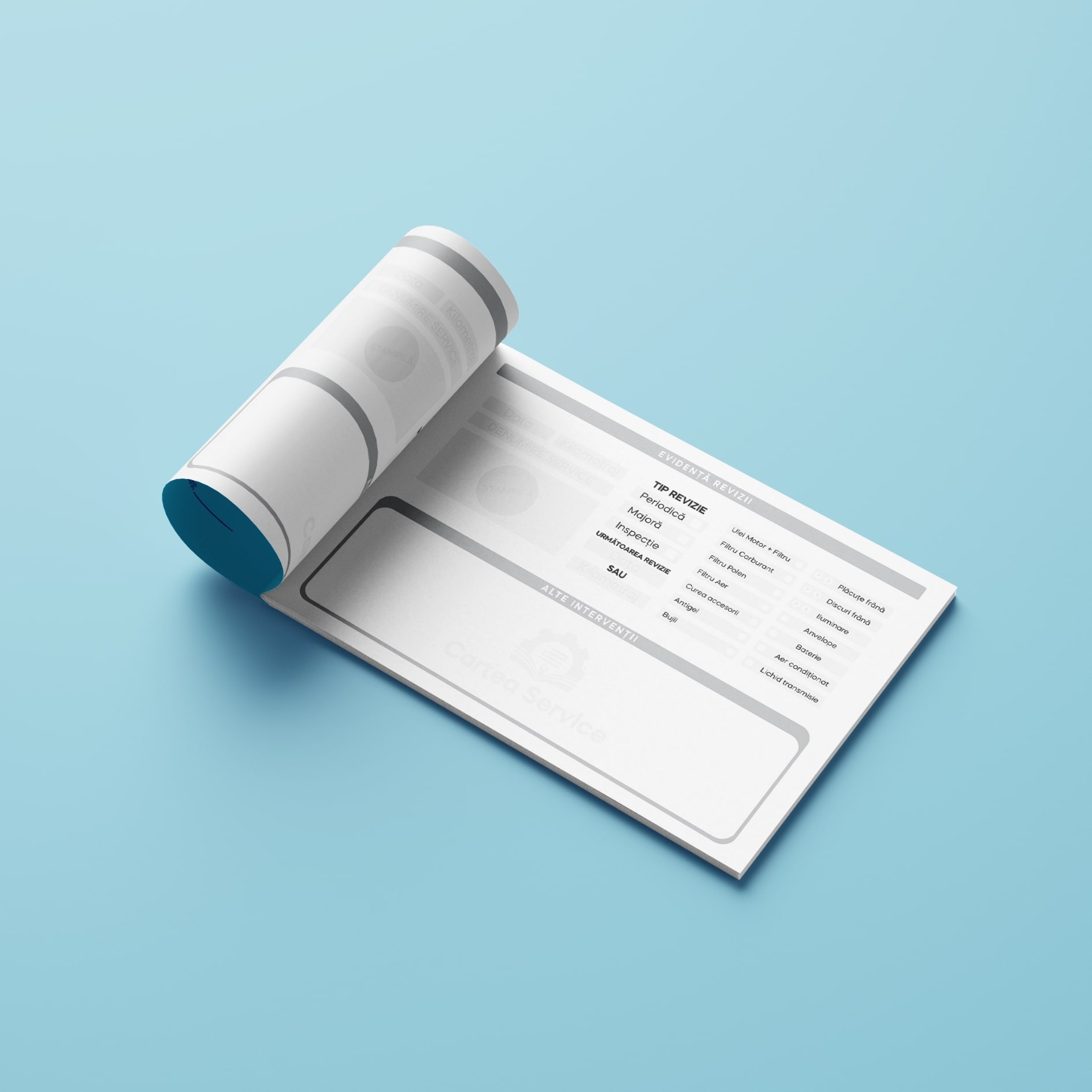 Carnet de Bord Auto – Format A5, 48 Pagini, Pentru Flote, Transport si ...