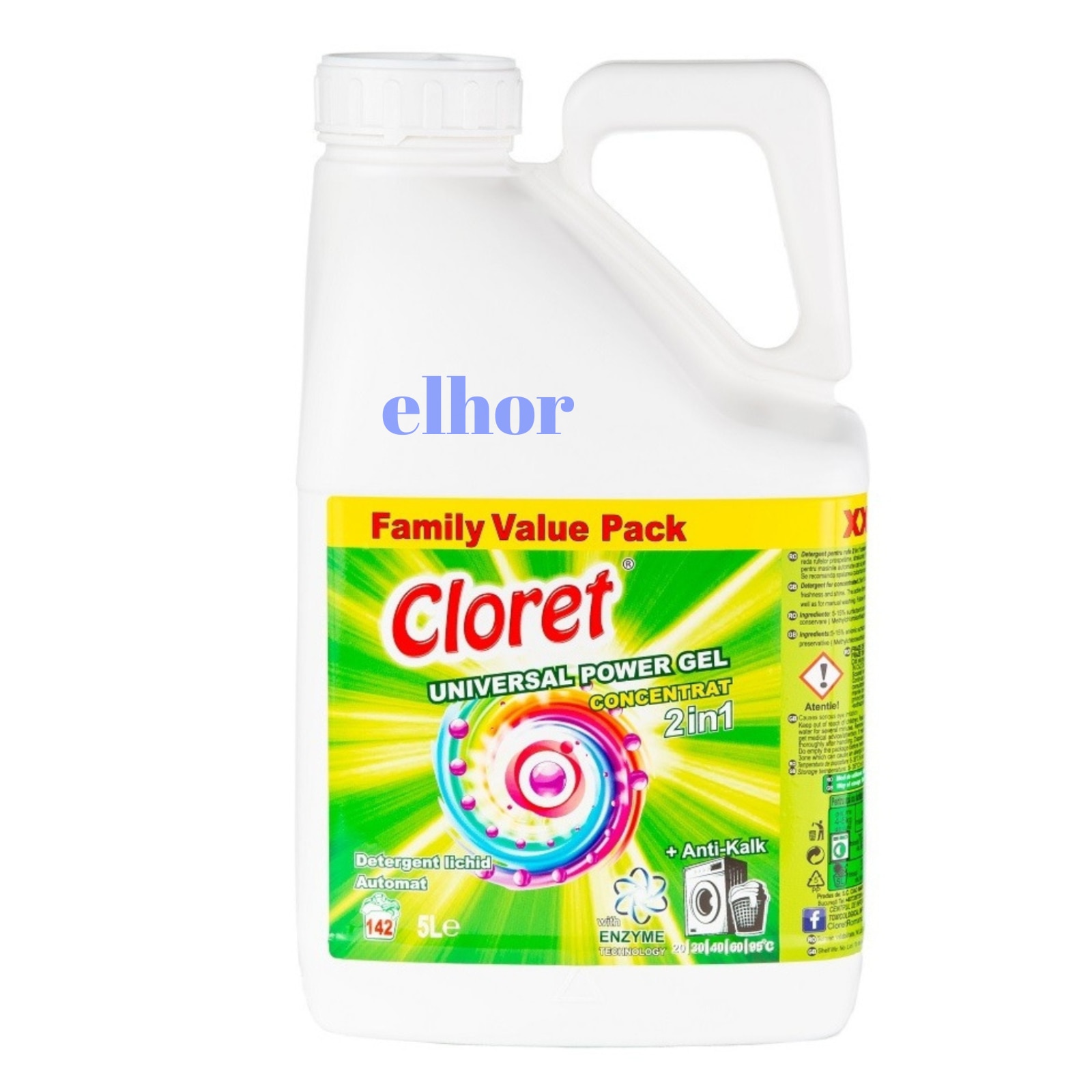 Detergent Lichid Rufe Universal 2 in 1 Power Gel - 5 litri - eMAG.ro