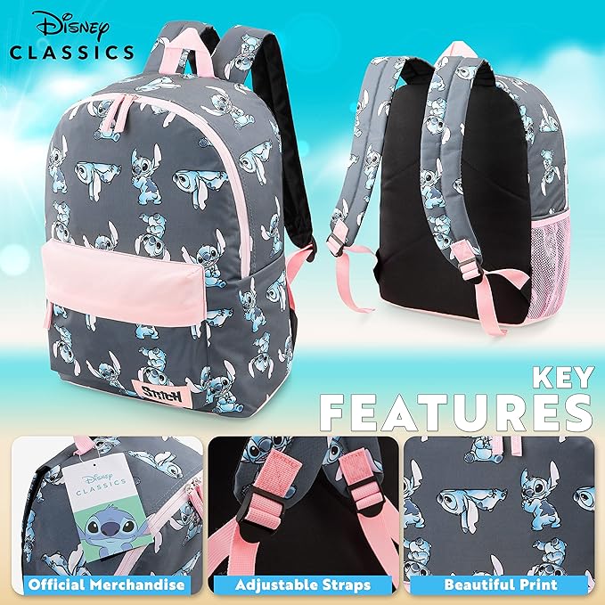 Rucsac Disney Stitch copii, Multicolor - eMAG.ro