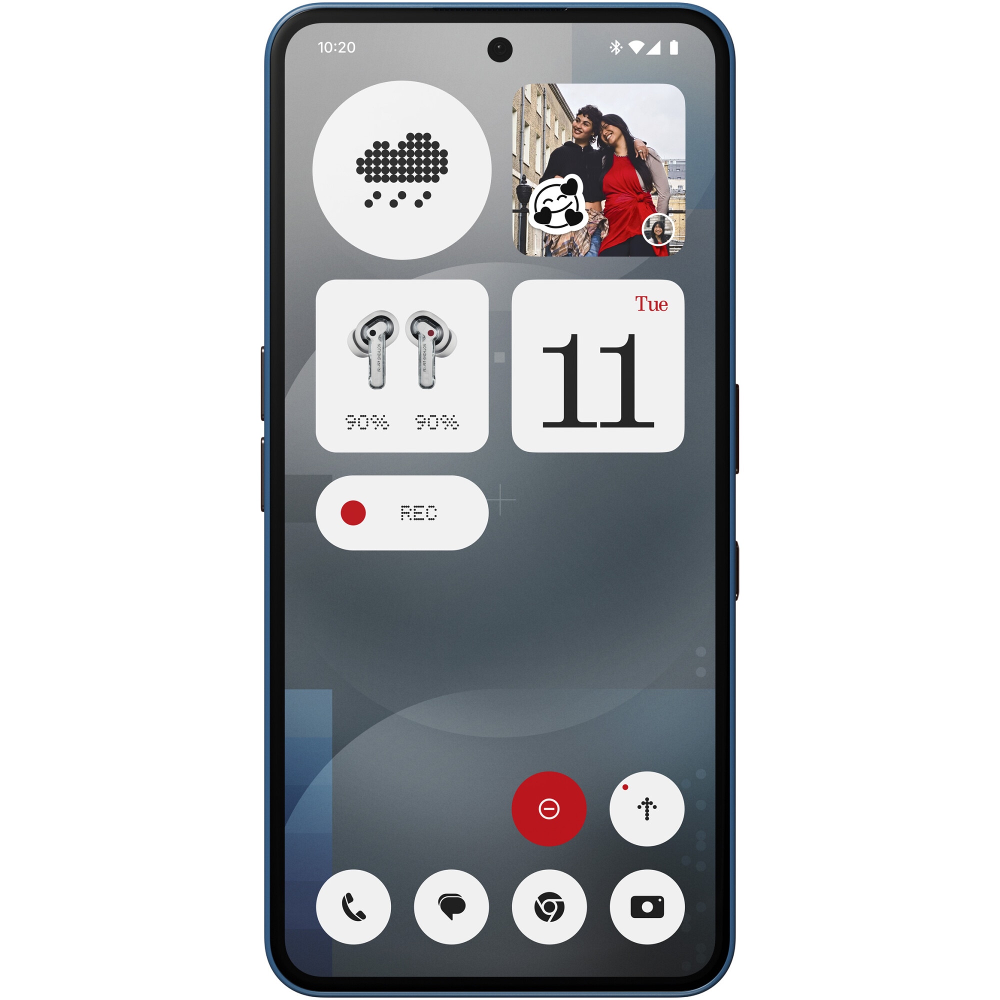 Telefon mobil Nothing Phone (3a), 256GB, 12GB RAM, 5G, Blue - eMAG.ro