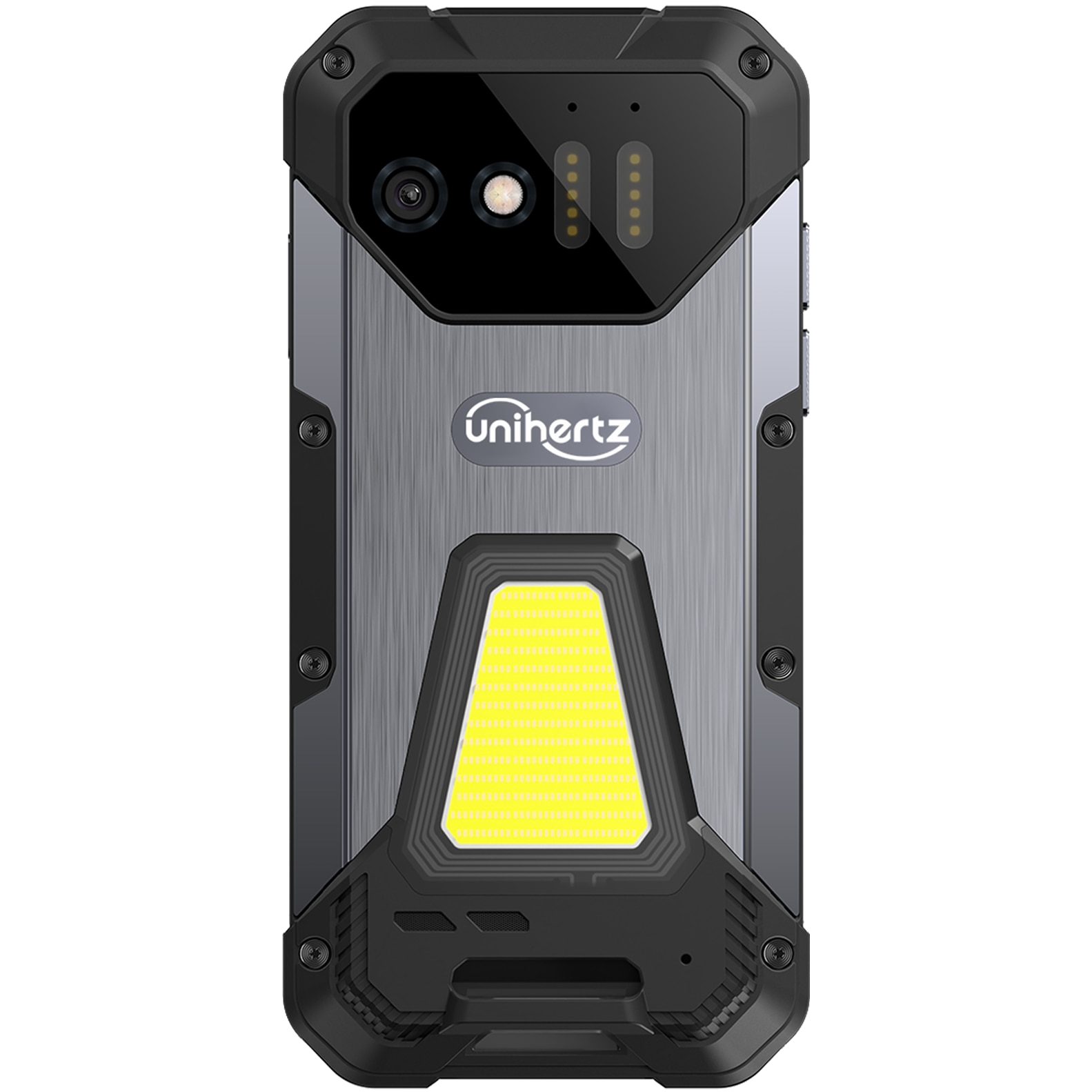 Telefon mobil Unihertz Tank Mini, Dual SIM, 4G, HD+ 4.3', 15GB RAM (8GB + 7GB EXT), 256GB ...