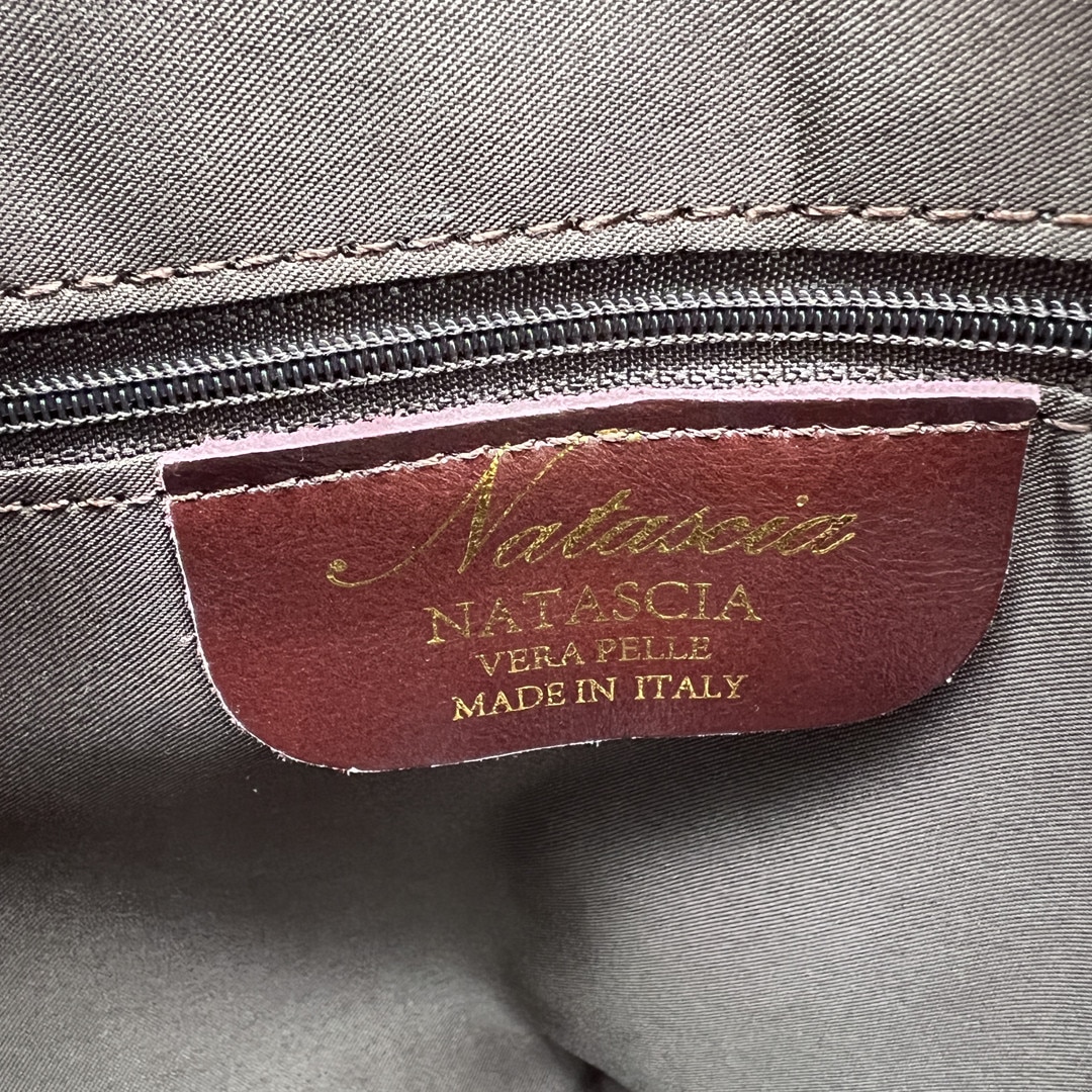 Geanta de umar dama din piele naturala multicolora, 40x29x16 cm - eMAG.ro