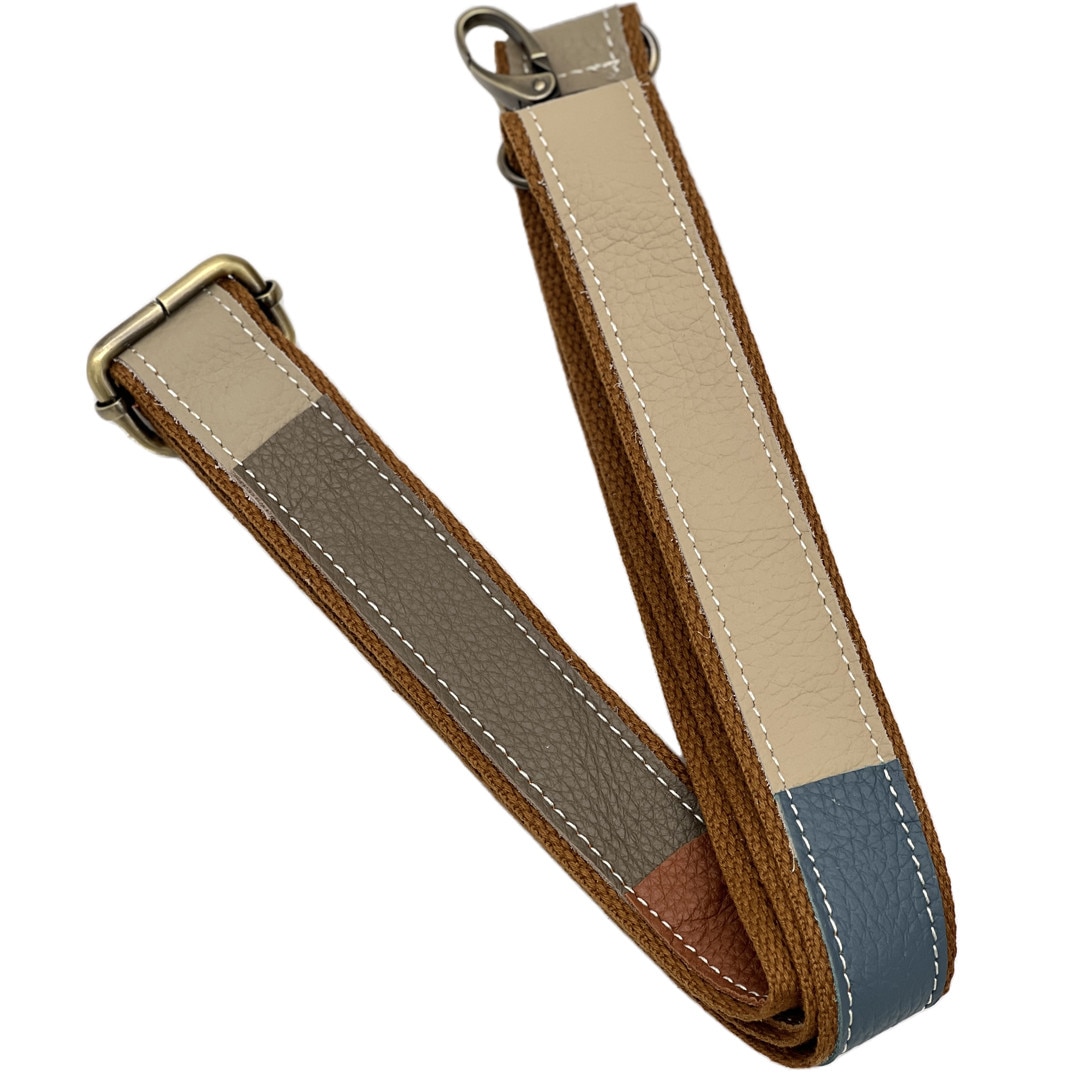 Geanta de umar dama din piele naturala multicolora, 40x29x16 cm - eMAG.ro