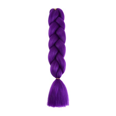 Extensie de par impletit, 24 inch, mov - eMAG.ro