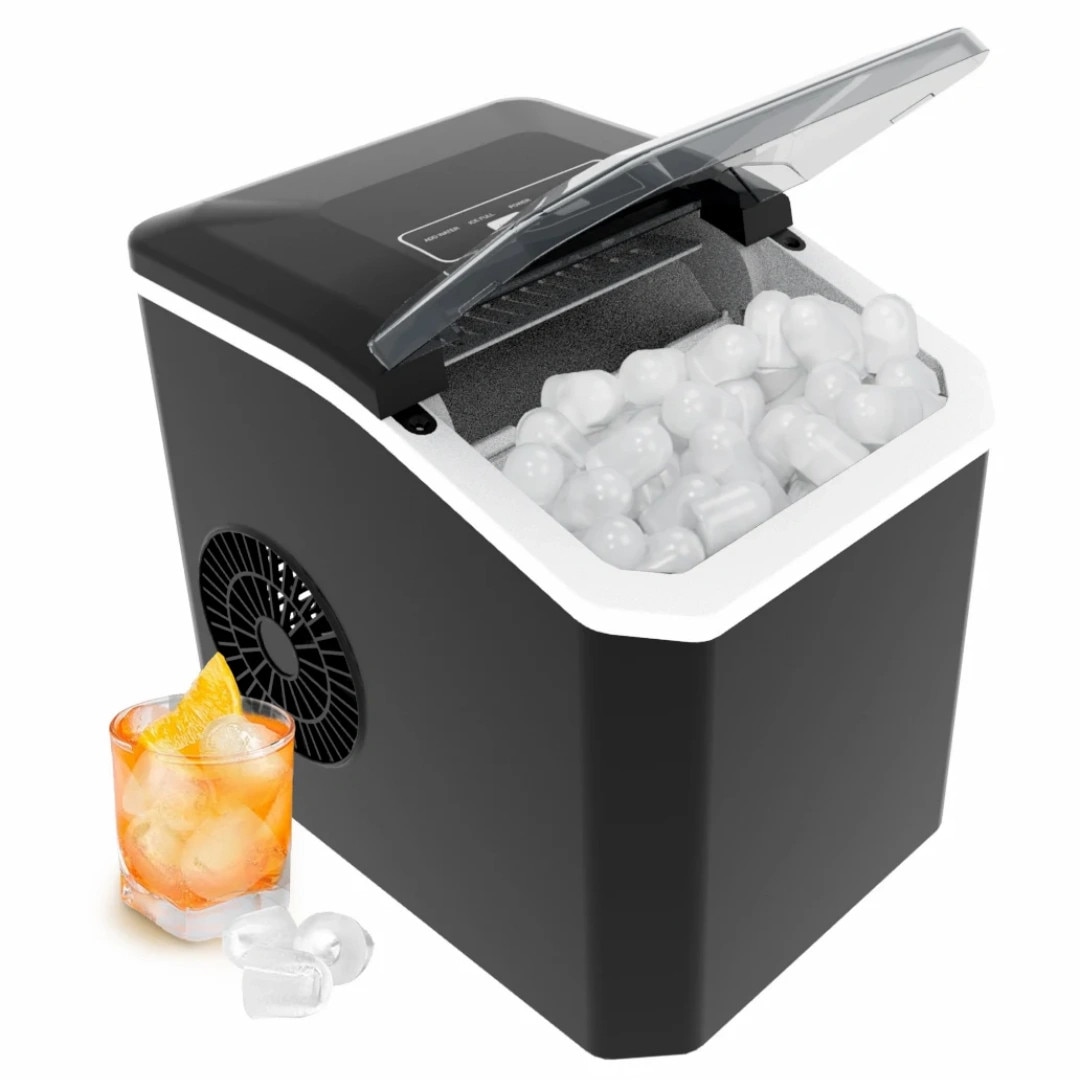Masina de gheata, 75W, 12kg/24h, functie de auto-curatare, Aparat de ...