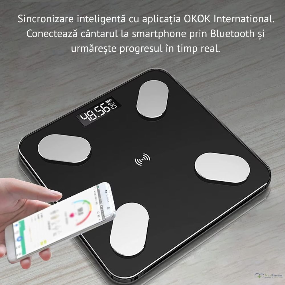Cantar electronic inteligent, Aplicatie gratuita smart, Analiza ...