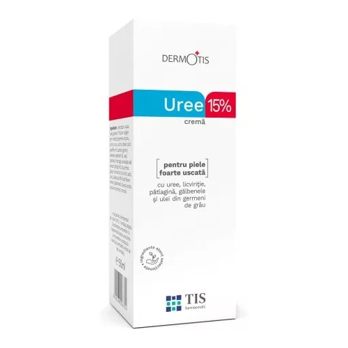 Crema cu Uree 15% DermoTis, 50 ml, Tis Farmaceutic - eMAG.ro