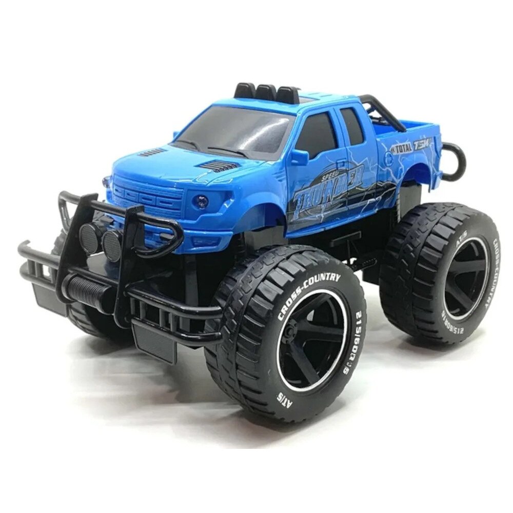 Masina RC Off-Road Scara 1:18, Cu Telecomanda Durabila Albastra ABYZ ...