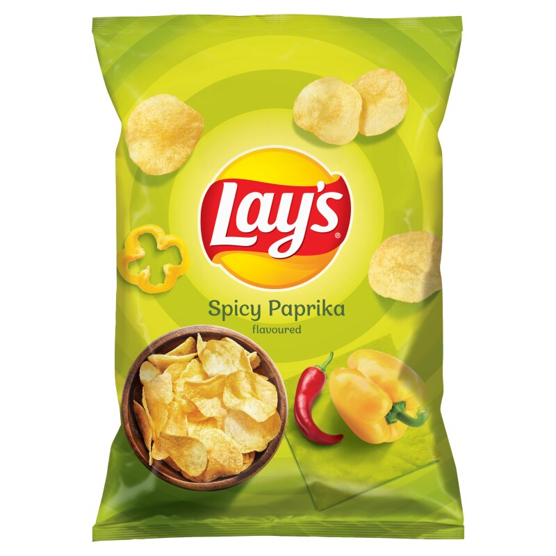 Chipsuri de cartofi Lay's cu aroma picantă de paprika 130 g - eMAG.ro