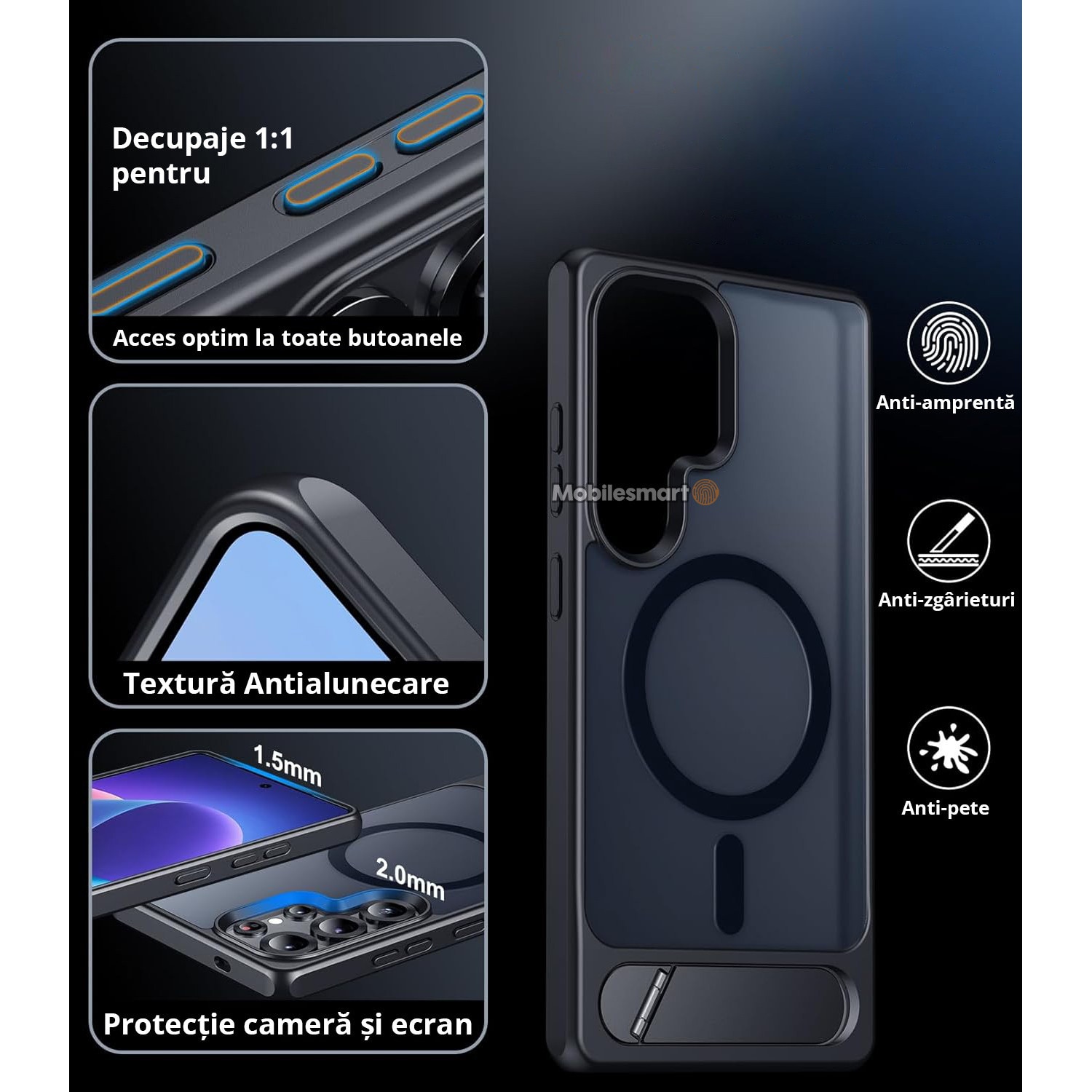Husa pentru Samsung Galaxy S25 ULTRA, MagSafe, Protectie standard ...