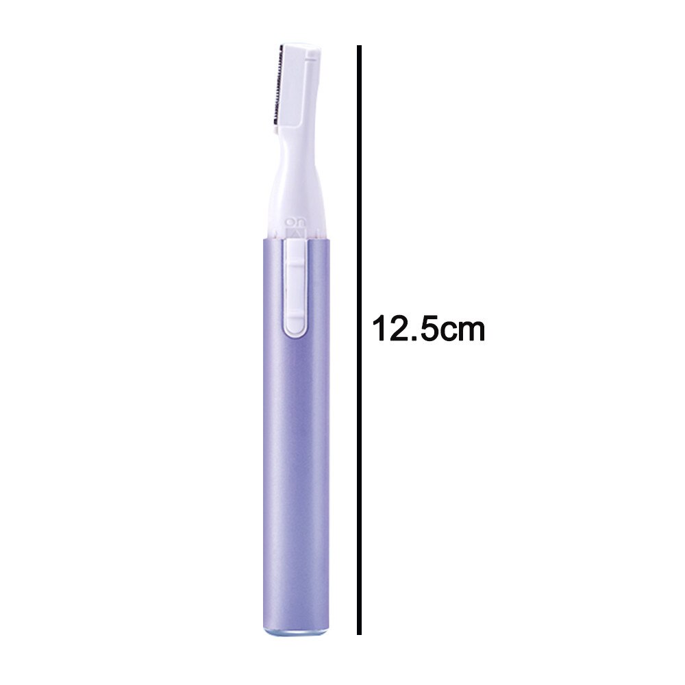 Epilator facial electric, mini, rotativ, mov - eMAG.ro