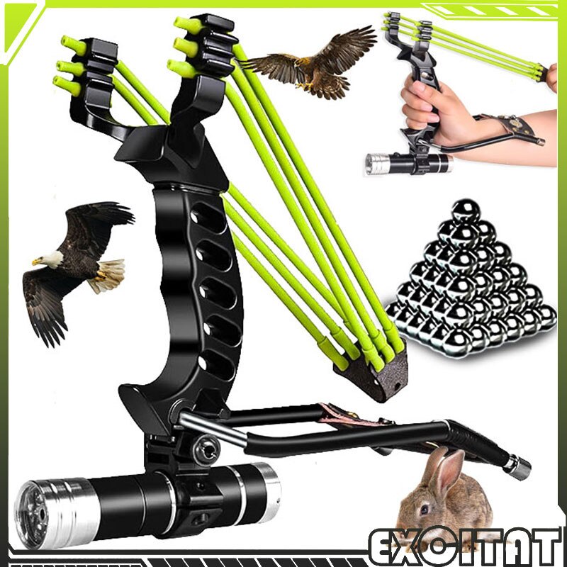 Set prastie profesionala pentru vanatoare, Excitat®, Cu 2 curele, 100x ...