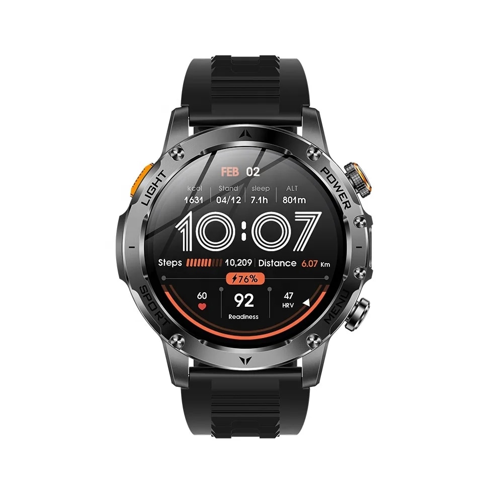 Ceas Smartwatch Barbati MGA, Display Amoled Full HD 360x360 Touch 1.7 ...