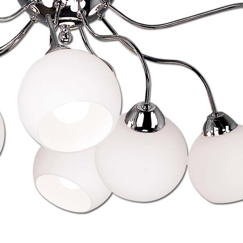 Lustra LIS Spider, 9x40w, crom - eMAG.ro