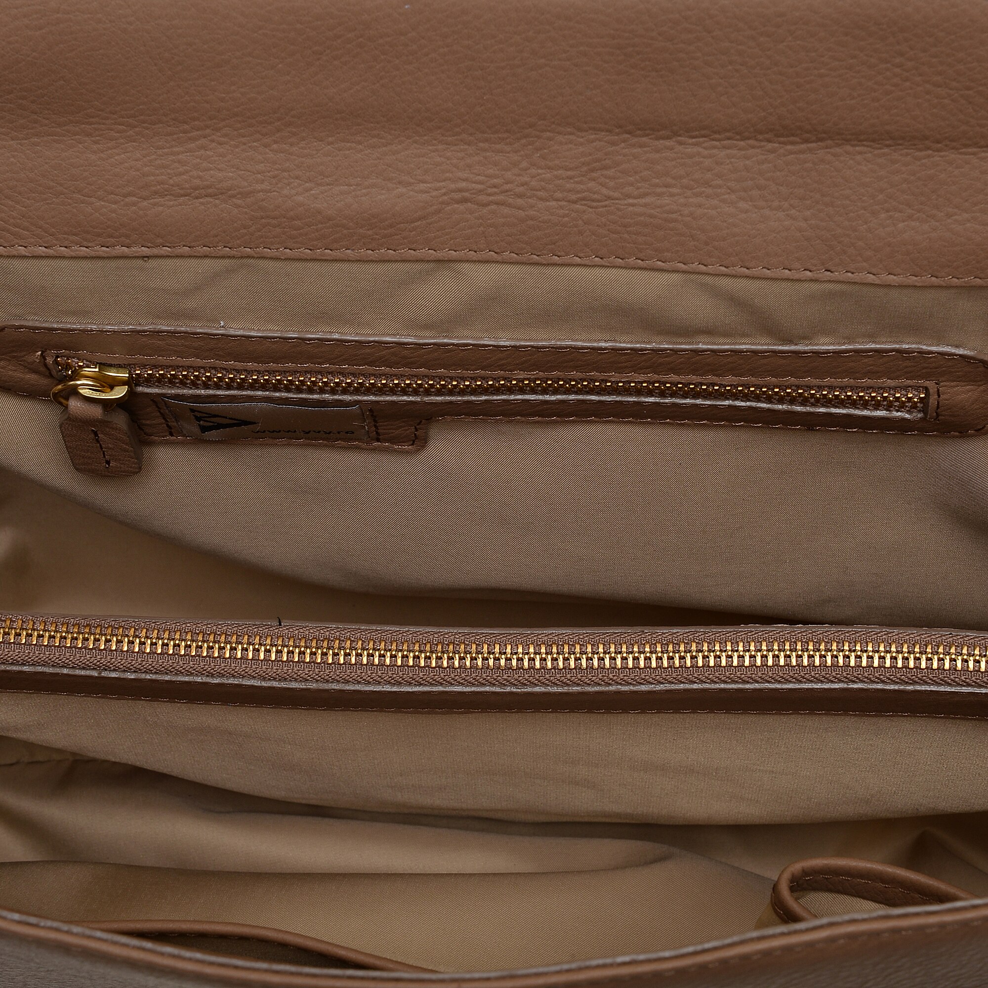 Чанта YVY BAGS, Естествена кожа, Бежов - eMAG.bg