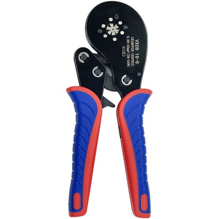 Cleste de sertizare pentru terminale tubulare, 0.08-16mm, 20x8.5cm ...
