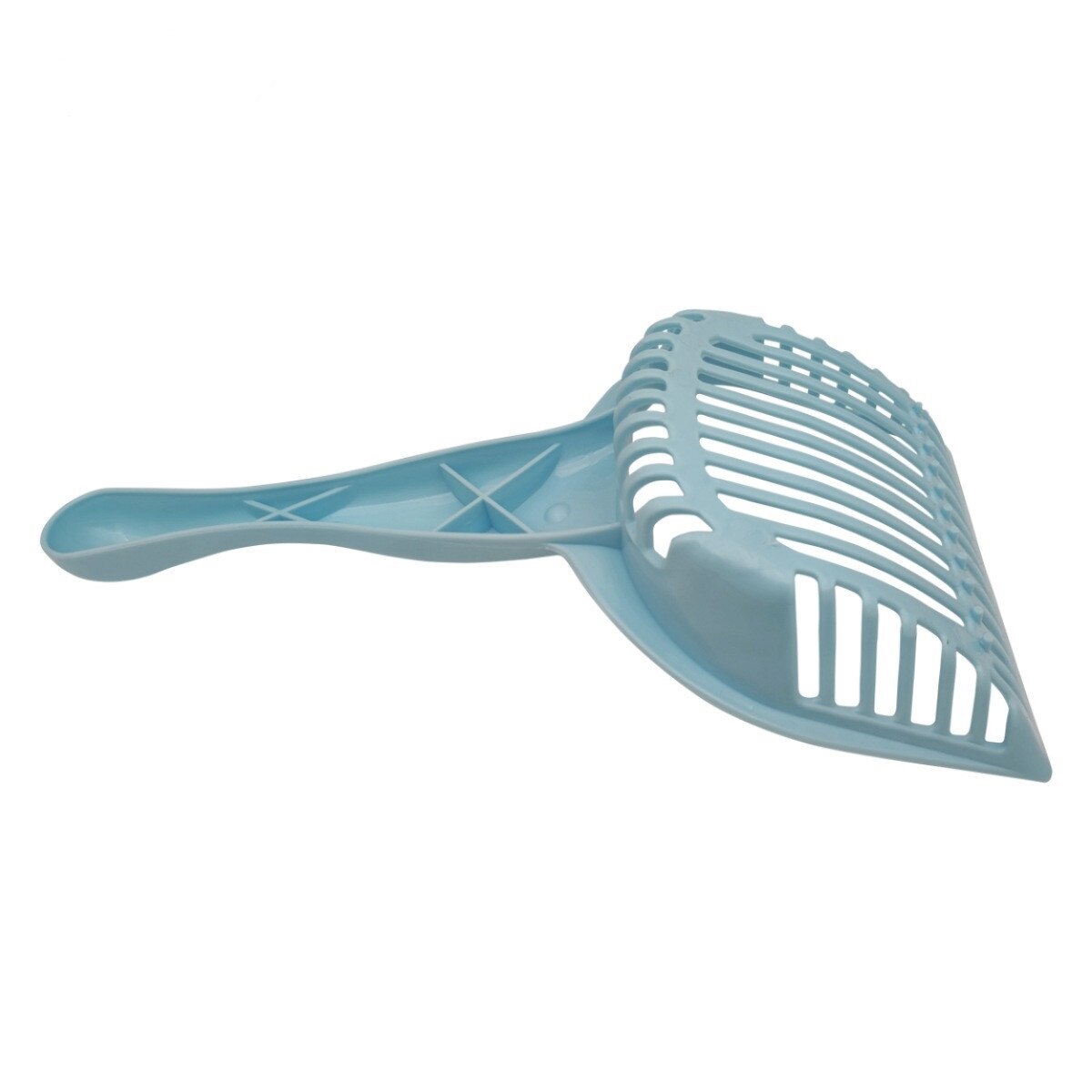 Lopatica Litiera PETRO din Plastic, Maner cu Agatatoare, Grebla, M ...