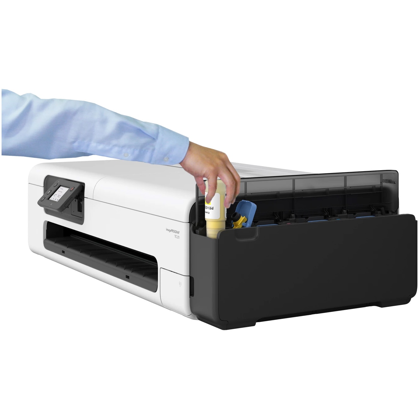 Plotter Canon ImagePROGRAF TC-21 format A1-A2, 4 culori, 24" 1GB, 2400 ...