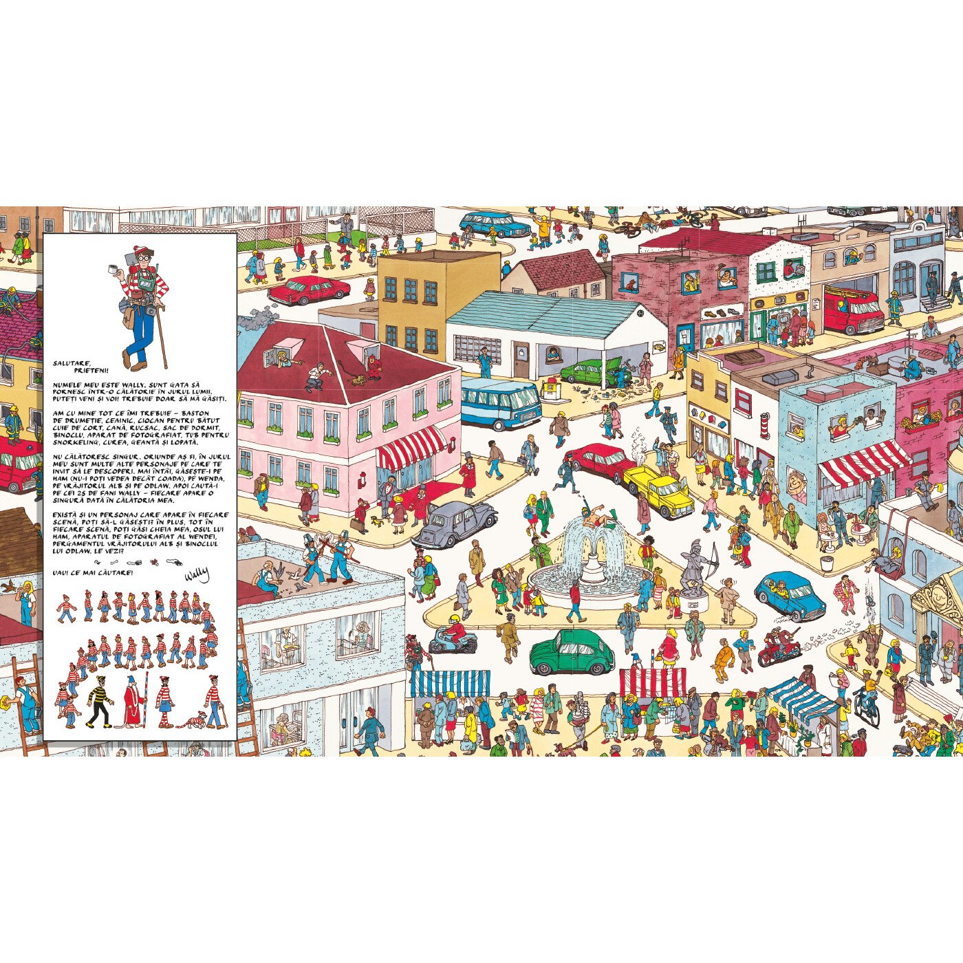Unde-i Wally, CARTEA COPIILOR, Martin Handford, carte ilustrata, 3-7 ...