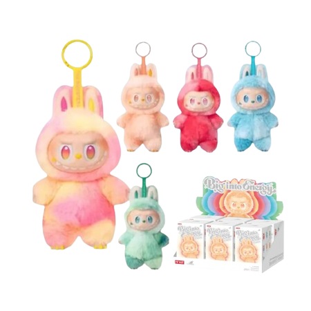 Jucarie de plus premium Breloc Labubu de colectie, Big Into Energy ...