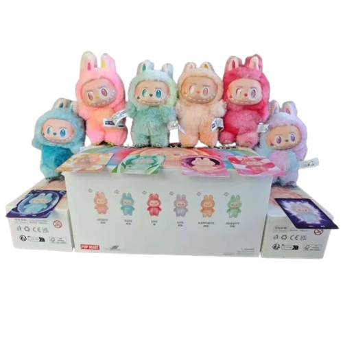 Jucarie de plus premium Breloc Labubu de colectie, Big Into Energy ...