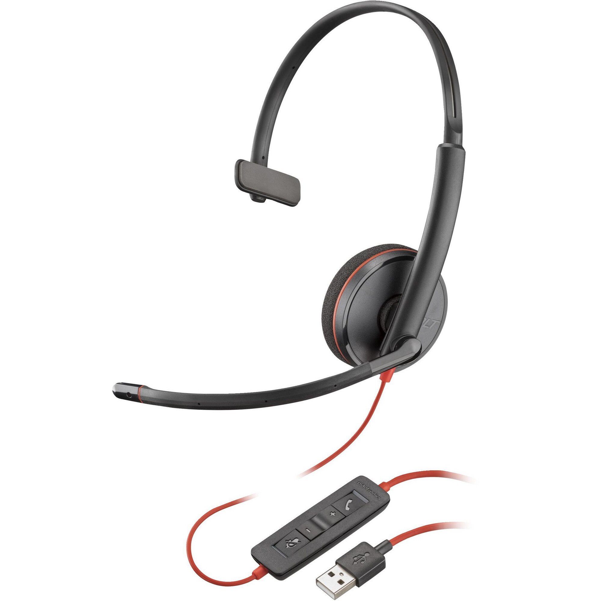 Casti PC Poly Blackwire 3210 mono USB-A - eMAG.ro
