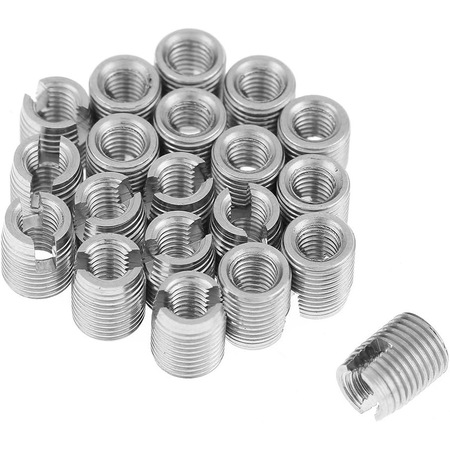 Set 20 inserturi filetate auto-insurubabile M3x6mm inox - eMAG.ro