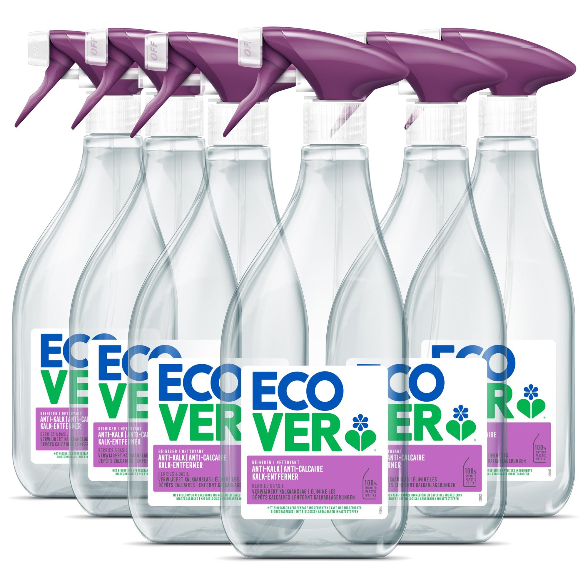 Solutie de indepartare a calcarului Ecover, set 6 x 500ml, lichid ...