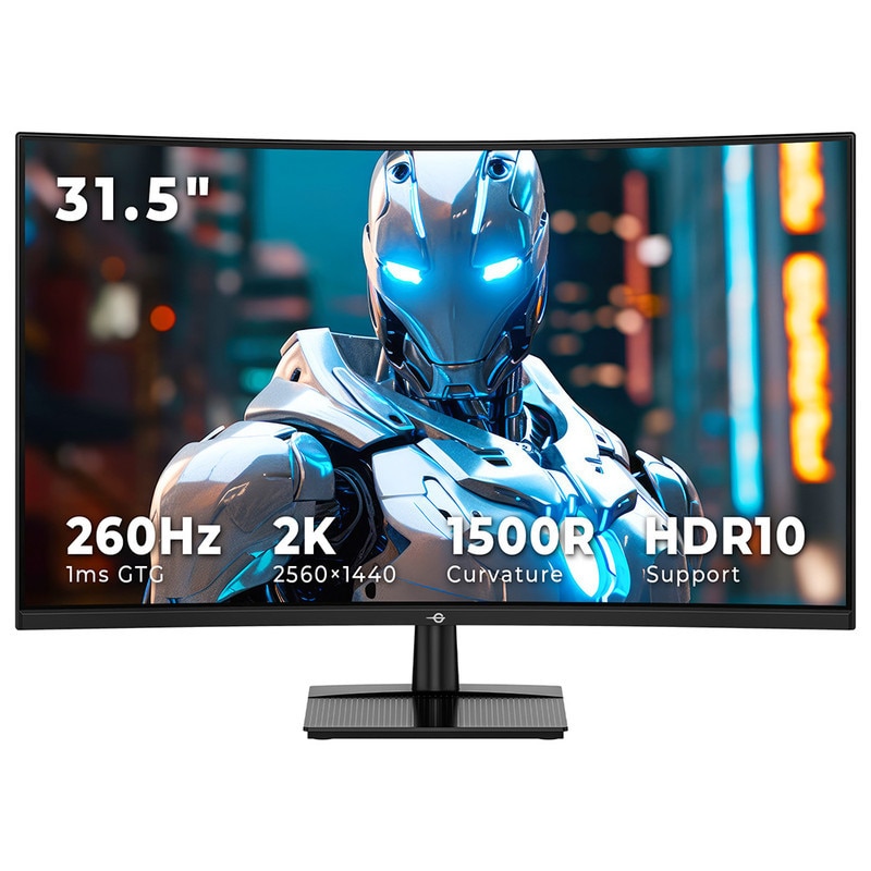 Monitor Gaming LCD TITAN ARMY C32C1S, 31.5‘’ 2560x1440, Fast VA QHD ...