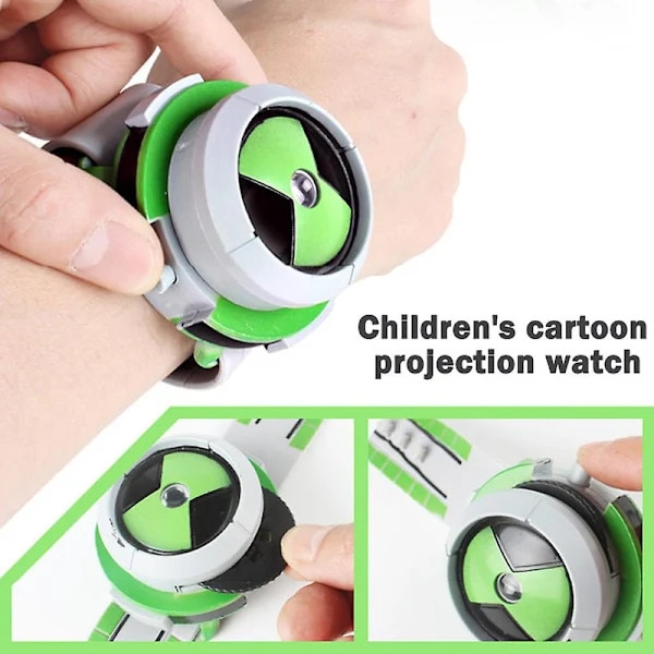 Ceas proiector anime, Ben 10, design ajustabil, proiectie personaje ...
