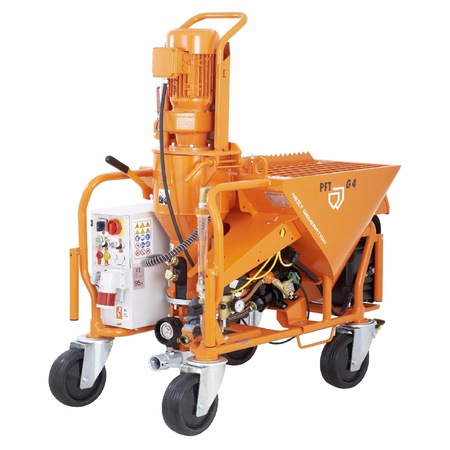 Masina de tencuit PFT G4 X cu pompa de apa, 5,5 kW, 145 litri ...