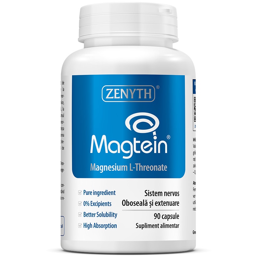 Magnesiu L-Threonate Magtein, 90 Capsule - eMAG.ro