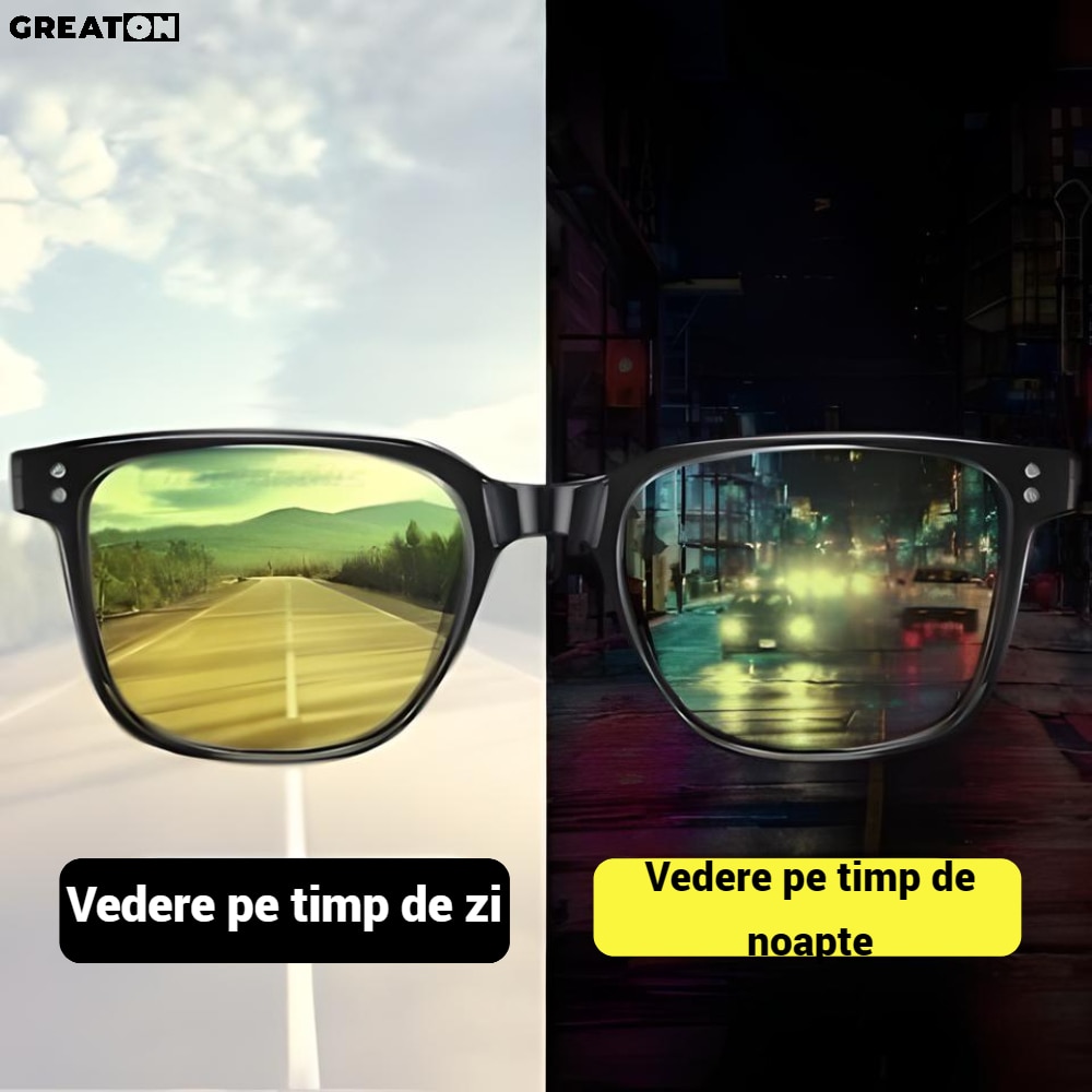 Ochelari De Condus M30 GREATON – Polarizati Pentru Noapte, Cu Lentile ...
