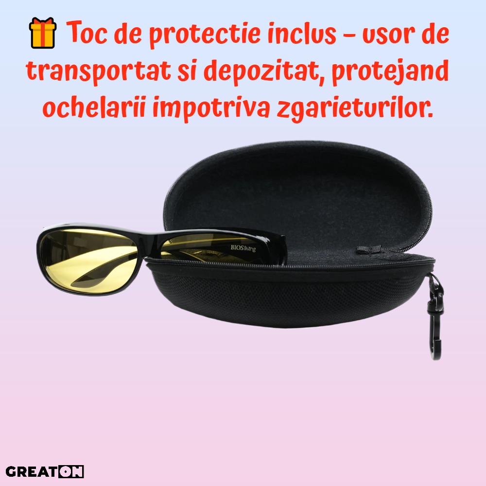 Ochelari De Condus M30 GREATON – Polarizati Pentru Noapte, Cu Lentile ...