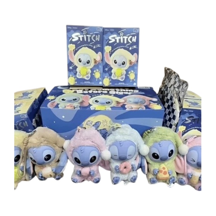 Stitch Labubu stílusú plüssjáték – Disney Mystery Box figura ...
