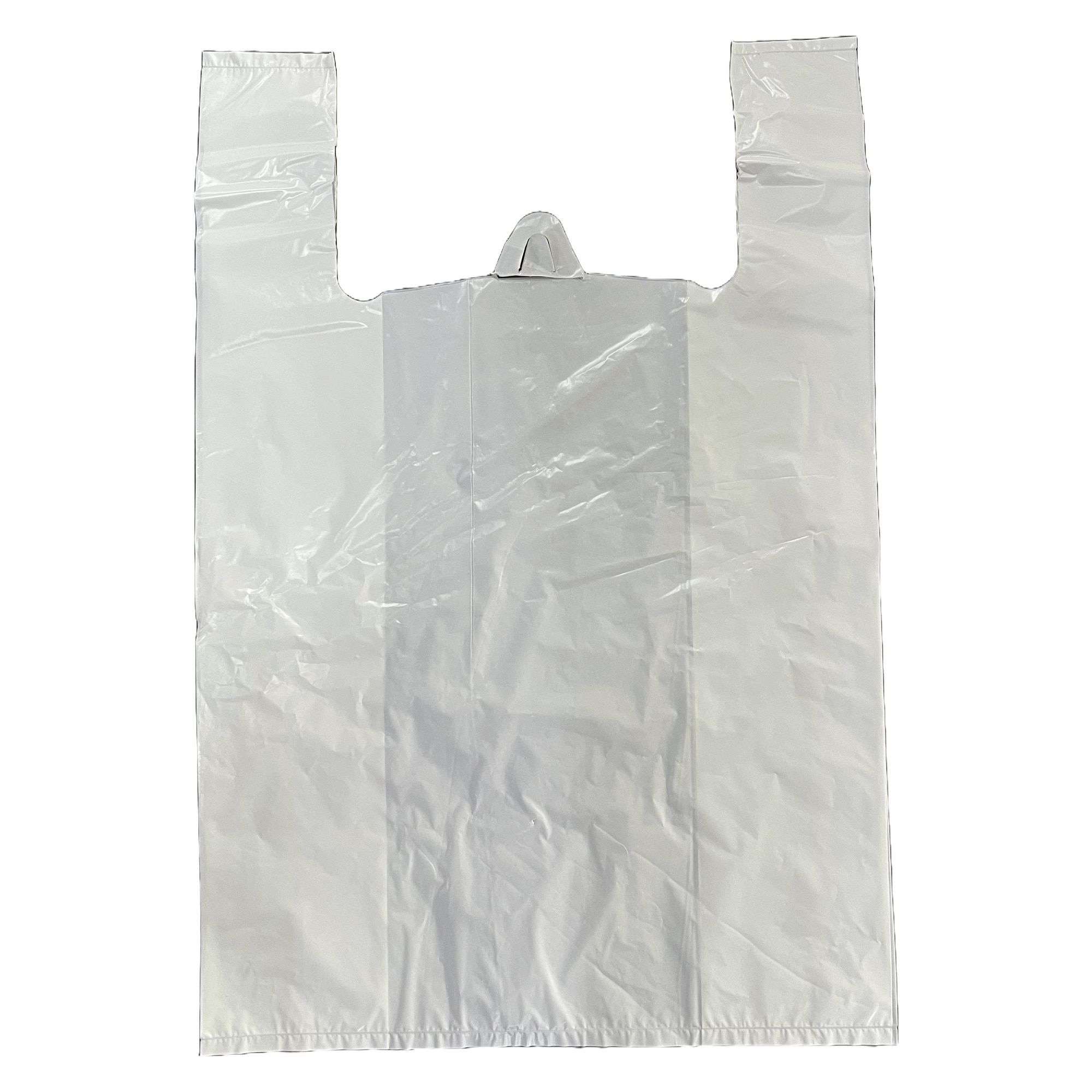 Set 50 bucati, Punga Plastic Reciclat, tip Maieu, 400x600 mm ...