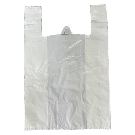 Set 50 bucati, Punga Plastic Reciclat, tip Maieu, 400x600 mm ...