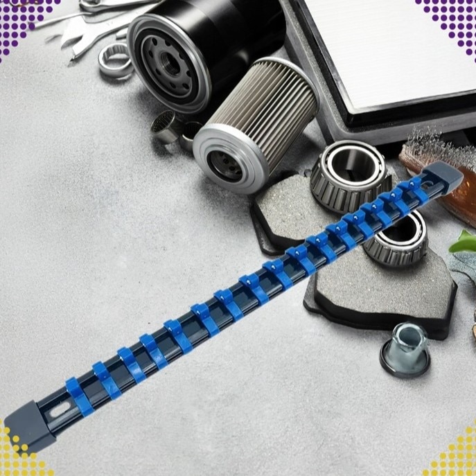 Релсов органайзер с 16 места за глухи ключове, Zola, размер на вложката ...