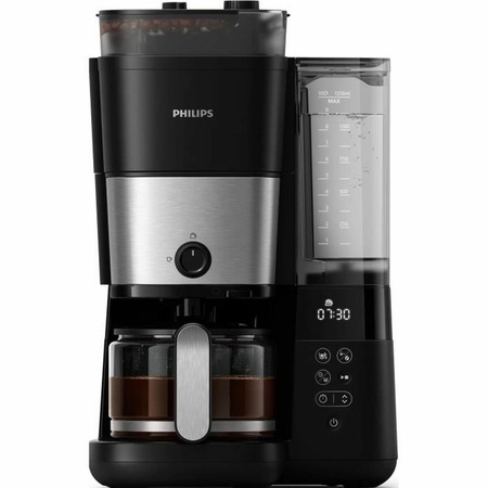 Cafetiera cu filtru Philips HD7888/01, 10 cesti, 1.25L, negru, oprire ...